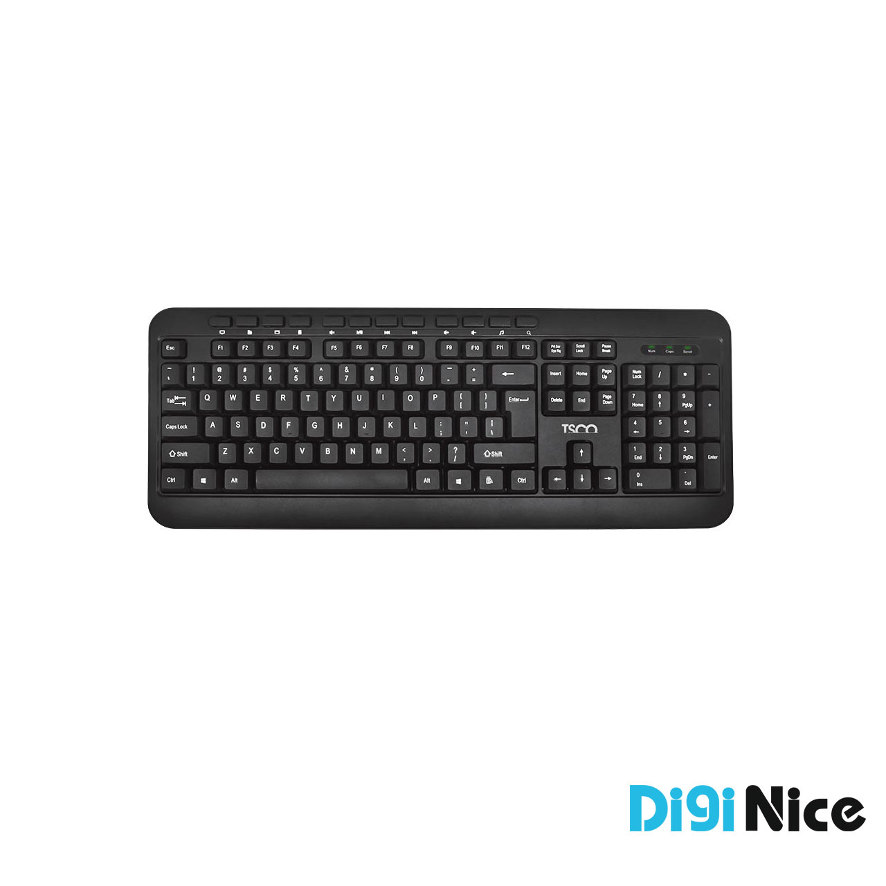 کیبورد تسکو مدل TK 8011 – فروشگاه اینترنتی دیجی نایس