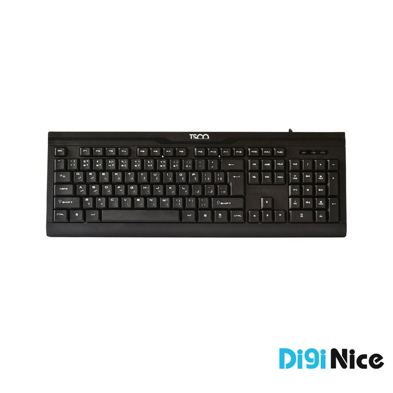 کیبورد تسکو مدل TK 8012 – فروشگاه اینترنتی دیجی نایس